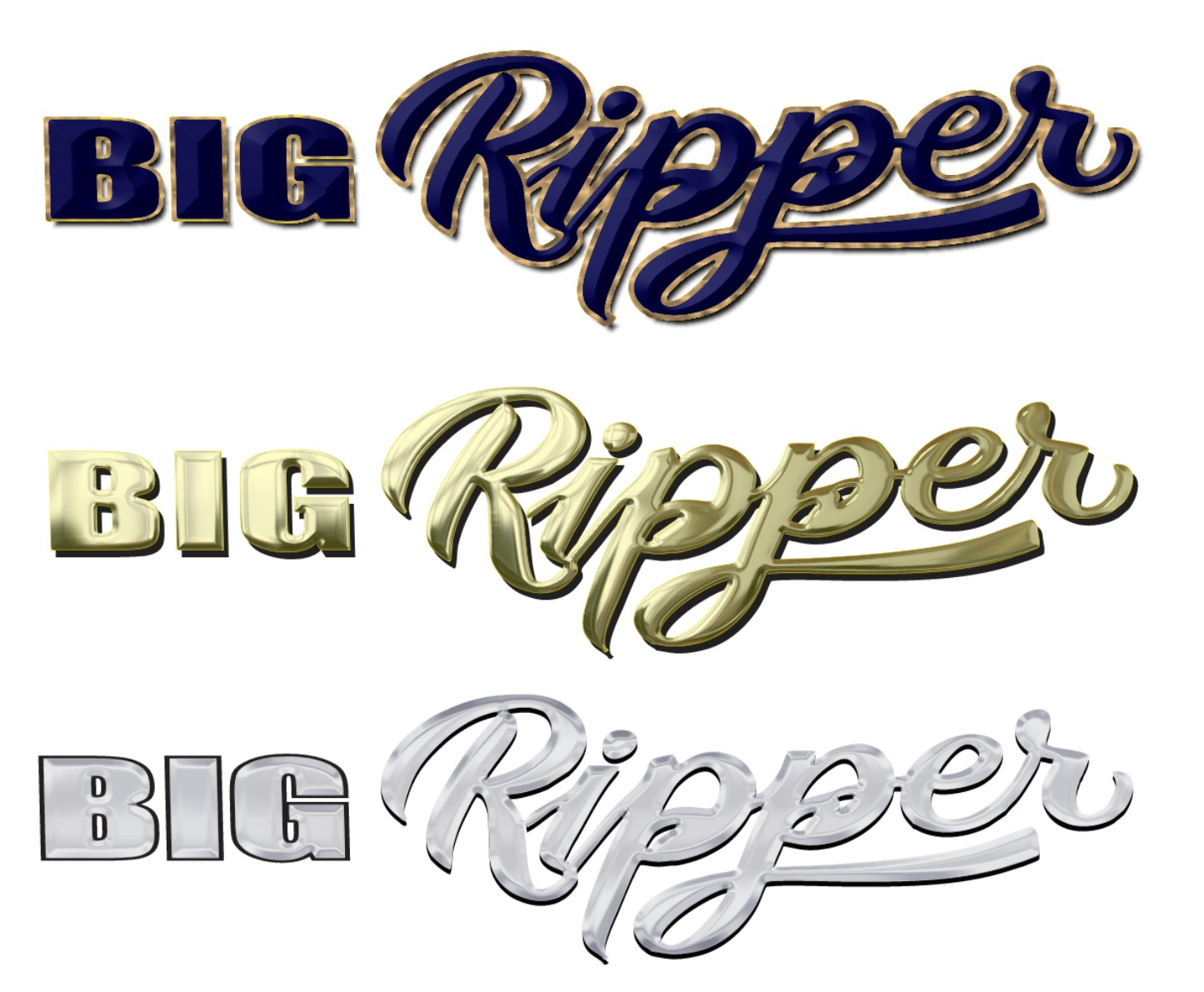 Big Ripper Boat graphics - Tacoma - Boat Lettering