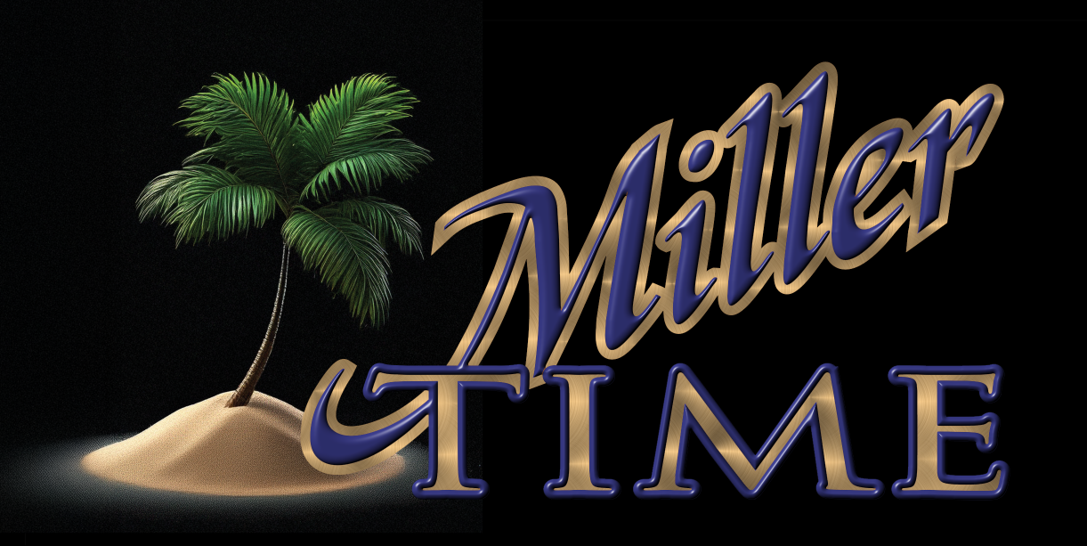 Miller Time boat graphics - Boat Lettering
