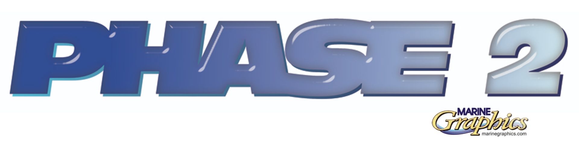 Phase II boat graphics - Boat Lettering