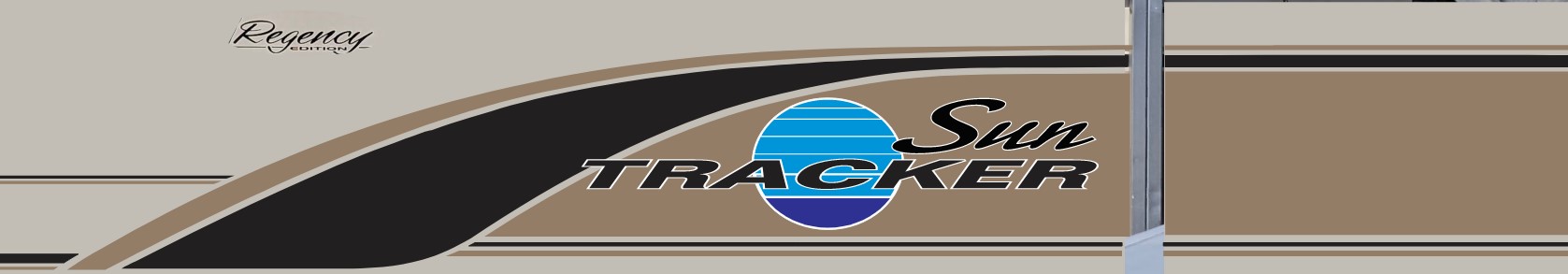 Sun Tracker Pontoon Graphics - Boat Lettering